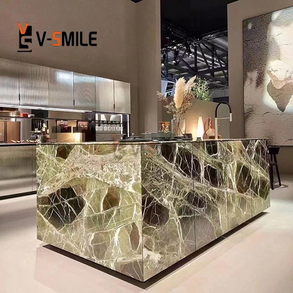 Natural Stone Green Levanto Marble Tiles Levanto Slab Countertop Stone ...