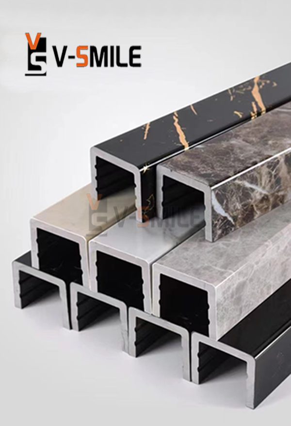 Marble Veins PVC Water Seal Strip Bathroom Weather for Shower Cabins ...