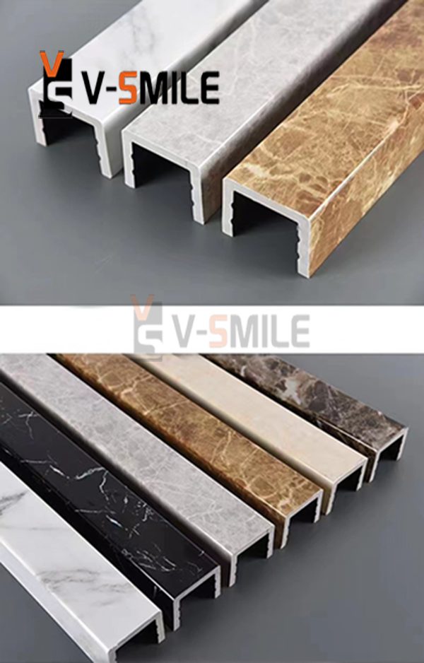 Marble Veins PVC Water Seal Strip Bathroom Weather for Shower Cabins ...