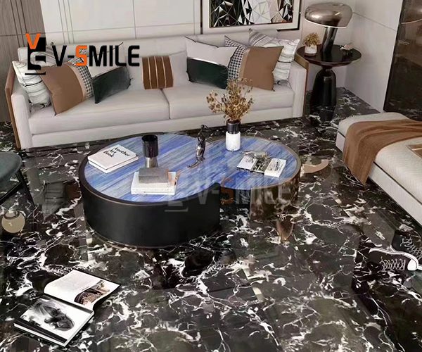 Custom cut marble table top restaurant hotel marble top dining table ...