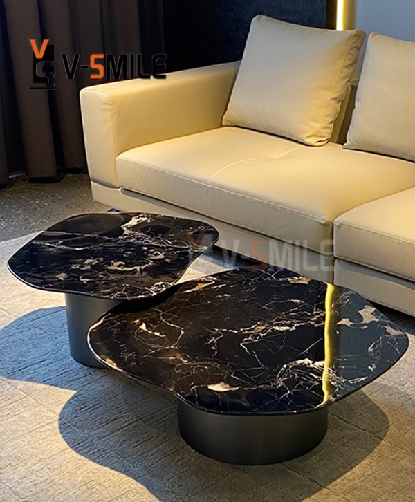 Custom cut marble table top restaurant hotel marble top dining table ...