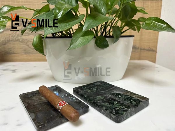 Natural Marble Stone Luxury Cigar Ashtray stone ware Creative ashtray ...